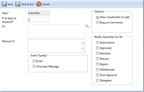 Workflow Action Dialog
