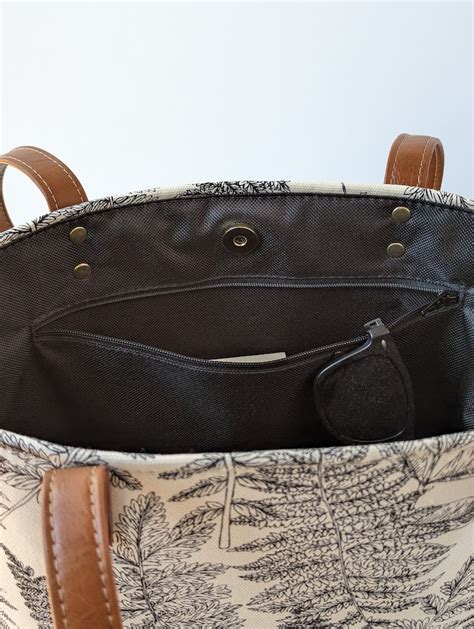Daisy Tote Flower Bag Vegan Leather Work Tote Etsy