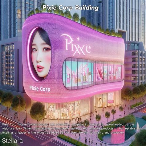 Pixie Corp Building In 2024 Architecture Design Cosmetic Companies Design
