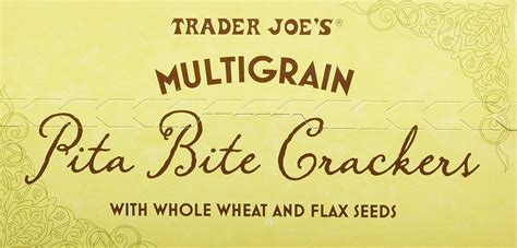 trader joes multigrain pita bite crackers