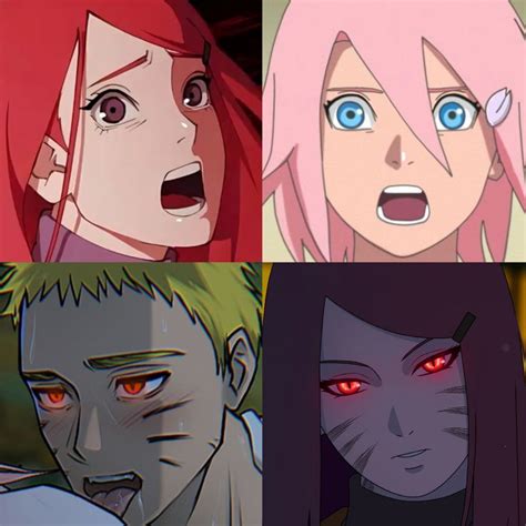Kushina Naruto And Hanami In 2025 Naruto Funny Anime Narusaku