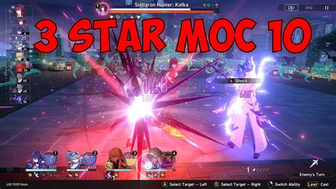 3 Star Clear Memory Of Chaos 10 E0s1 Seele E0 Jing Yuan Moc Version