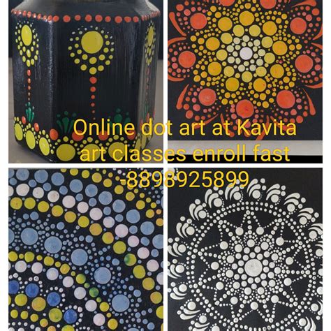 Kavita Art Classes Dot Art In Online
