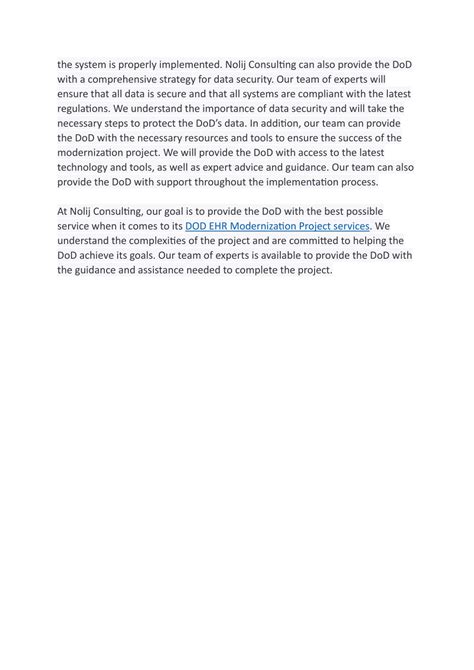 Ppt Healthcare Infrastructure Modernization Consulting Firm Nolij