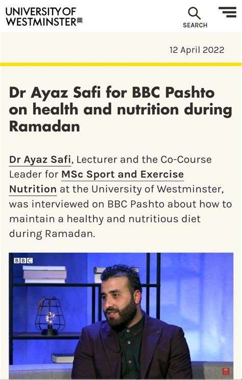 Dr Ayaz Safi On Linkedin Dr Ayaz Safi Lecturer And Co Course Leader