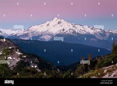 Glacier Peak At Dawn From Cloudy Pass Glacier Peak Wilderness North