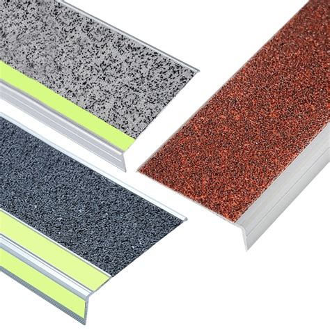 기역자 ㄱ자 74mm 야광 계단논슬립 데크 철재 석재 계단 미끄럼방지 안전마감재 10cm단위