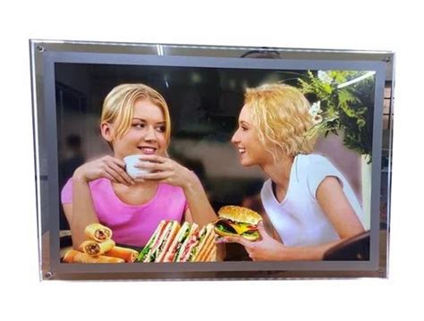 Rectangle Aluminum Clip Frame Display Board For Advertisement At ₹ 400