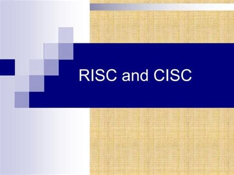 Ppt On Risc Ppt