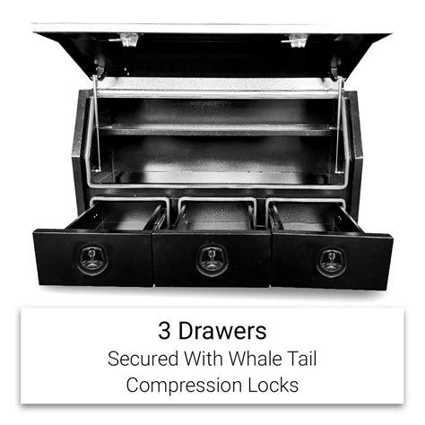 Daytona Dwsd1500w 15mm 1500mm X 530mm X 820mm Black Steel Storage Box