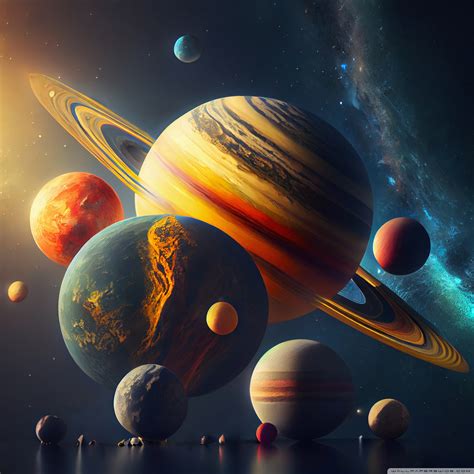 Planets 4k Uhd Wallpaper For Ultrahd Desktop And Tv Widescreen And