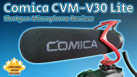 COMICA CVM-V30 Lite Shotgun Microphone | Original Video Reviews