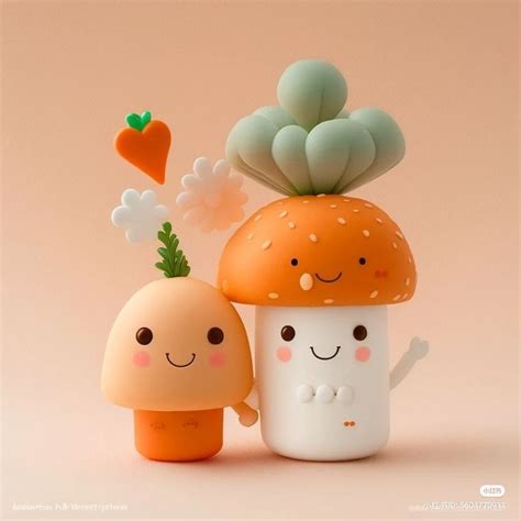 E Design Kami Cute Art Stuffed Mushrooms Doodles The Creator
