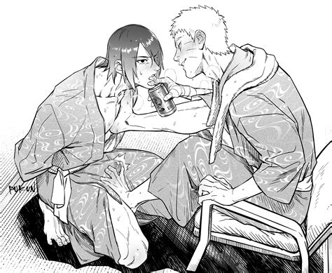 Pukun Uchiha Sasuke Uzumaki Naruto Naruto Series Highres 2boys