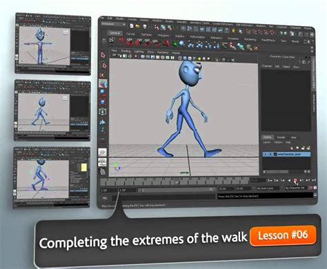 Creating Walk Cycles In Maya YouTube