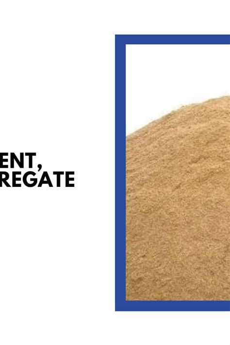 Density Of Cement Sand And Aggregate