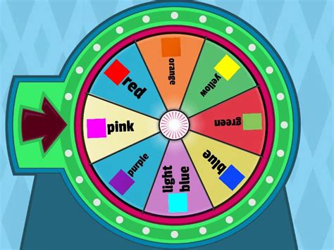 Rainbow Spin The Wheel