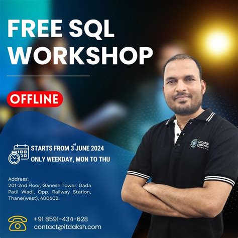 Itdaksh Itdaksheducation Sql Offline Free Workshop Sql Python