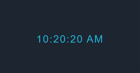 How To Create Digital Clock In JavaScript