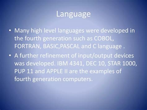 4th Generation Of Computer PDF