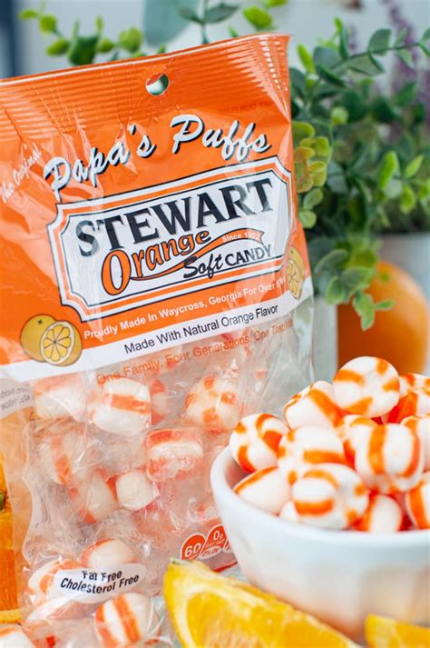 Soft Orange 12 5oz Bags Stewart Candy