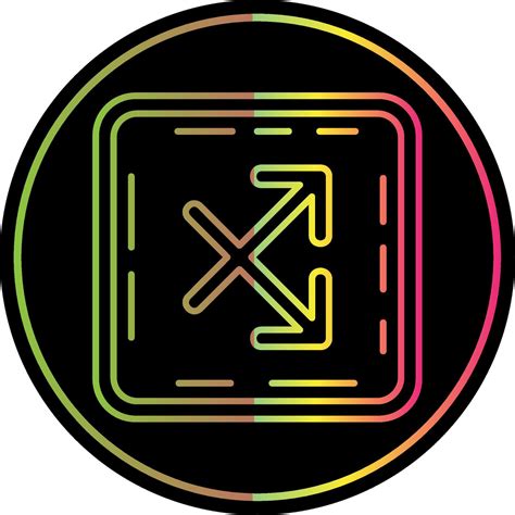 Intersect Line Gradient Due Color Icon 41694873 Vector Art At Vecteezy