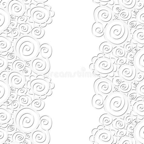 Seamless Abstract Curly Wave Pattern Stock Illustration Illustration Of Packaging Ornament