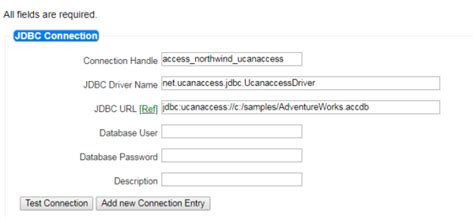 Jdbc With Ms Access Ucanaccess Driver Infocaptor Ai