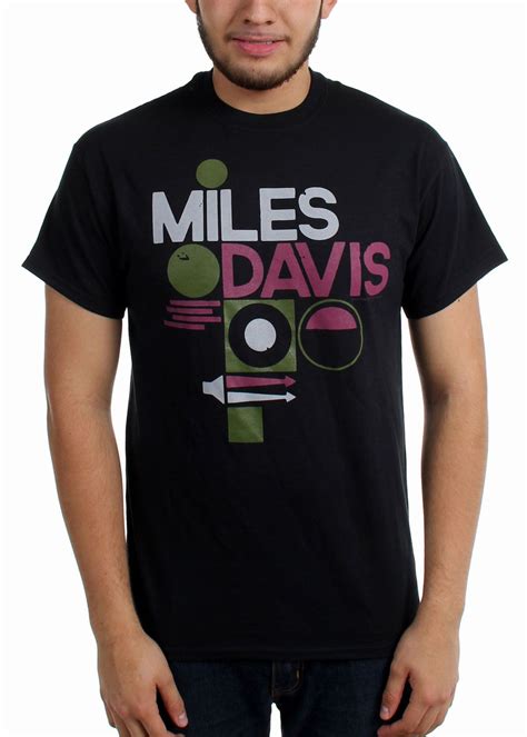 Miles Davis Mens Shape Sequence T Shirt T Shirt Miles Davis Shirts