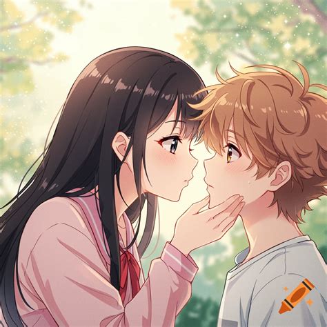 The Kiss On Cheek Anime