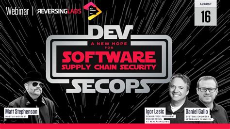 reversinglabs on linkedin softwaresupplychainsecurity