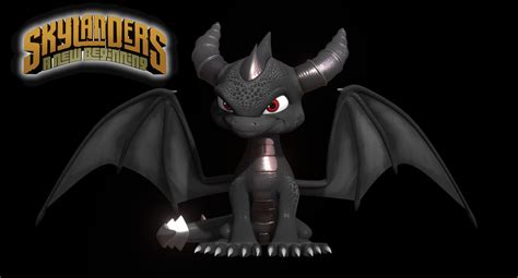 Dark Spyro Render By Fynamic On Deviantart
