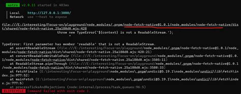 Pnpm Dev Failed · Issue 1 · Tresjslab · Github