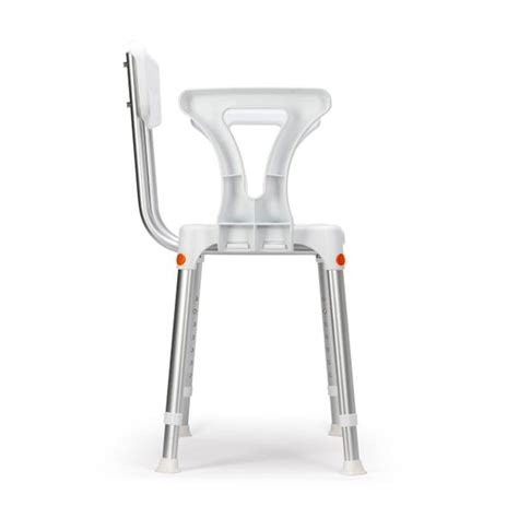 White Inclusive Shower Chair Dunelm