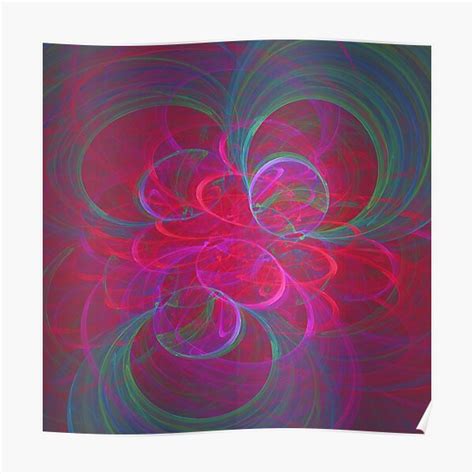 Orbital Fractals Poster By Blackhalt Redbubble