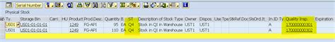 Stock Transfer Of Quality And Blocked Stocks With Sap Community