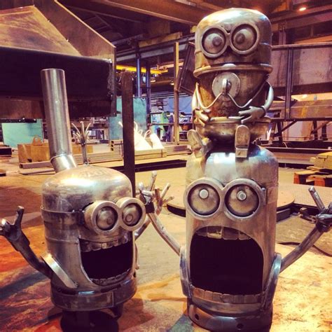 Pin By Mikós Tamits On Minion 5letek Minion Fire Pit Welding