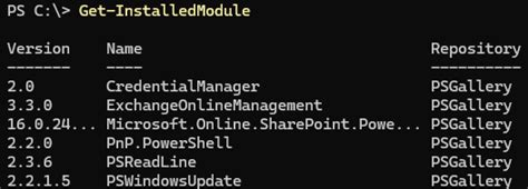 How To Remove Old Unused Powershell Modules Windows Os Hub