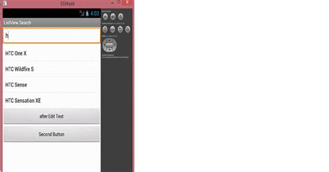 Listview Search Suggestions In Android Stack Overflow