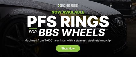 Bfi Pfs Rings For Bbs Wheels Black Forest Industries