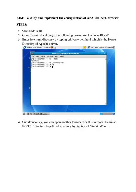 Pdf How To Configure Apache Server In Linux Dokumentips