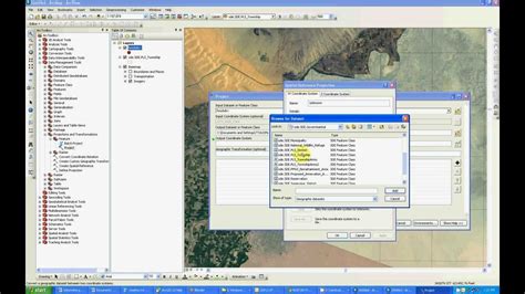 ArcMap ArcView Tutorial Determine The Projection Of An Unknown Shapefile YouTube