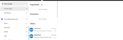 Do Not Show Important And Favorites If There Are No Messages · Issue 3402 · Nextcloudmail · Github