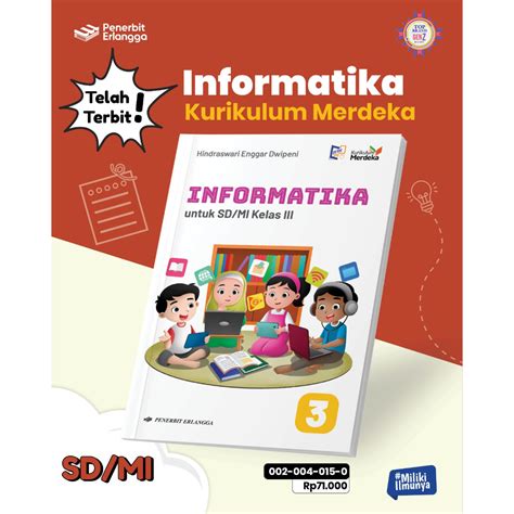 Jual Informatika Kelas 3 Sd Kurmer Shopee Indonesia