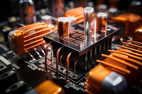 A Closeup View Of A Power Resistor An Essential Component In Electrical Circuits Premium Ai