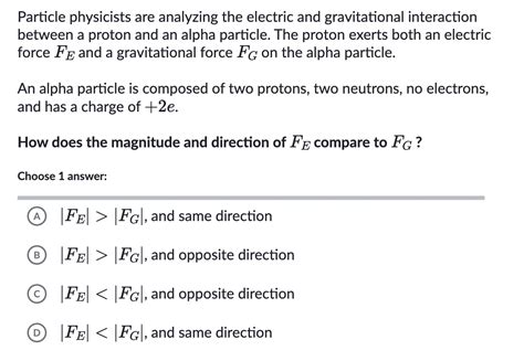 Solved A Particle Physicist Analyzes The Results Of Her Chegg Com