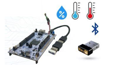 Humidity Temperature Monitor With DHT STM Microcontroller