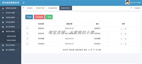 Java Ssm校友信息管理系统 校友管理 同学 大学校友录校友会系统的后台管理模块通常包括哪些功能 Csdn博客