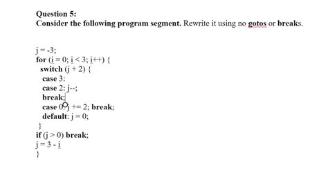 Answered Question 5 Consider The Following Bartleby