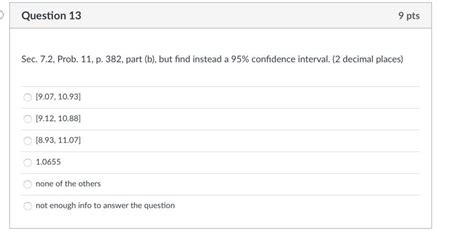 solved basic computation confidence interval suppose xhas a